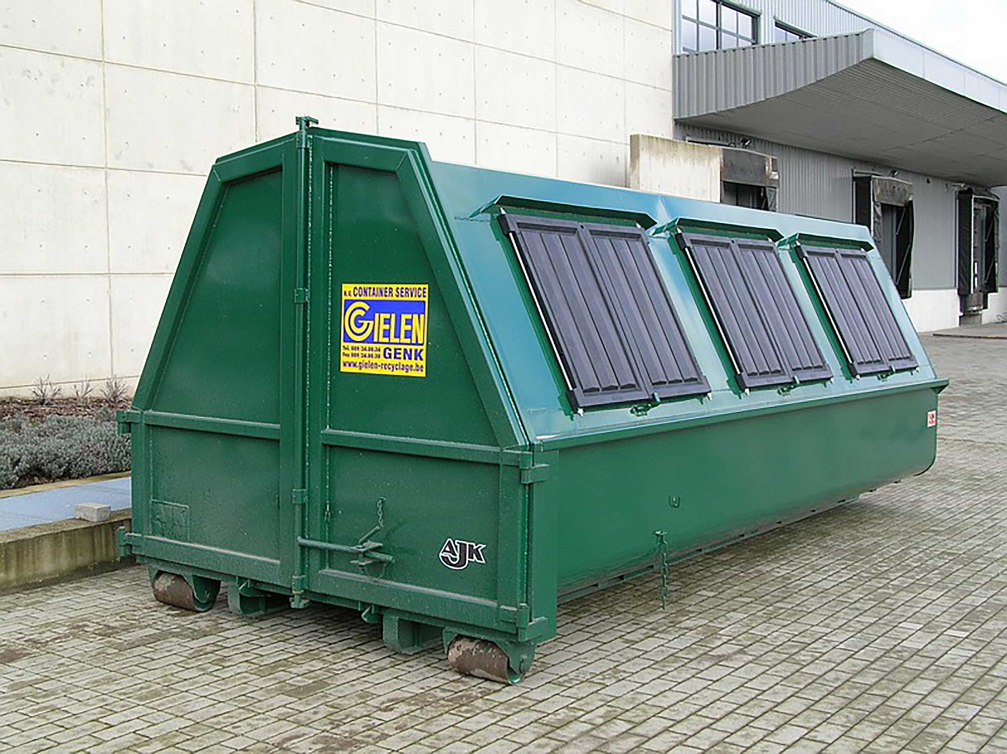Recycleren van rubber - Containerservice Gielen
